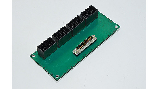 PMJ JB3.4 DWG 3918-0 I/O board with 4x 12pin AMP D-3500 connectors and ...