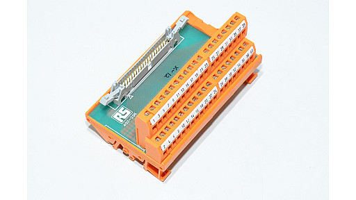 RS Components 403-336 IDC interface module with 50x screw connection ...