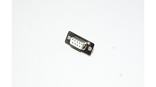 D-Sub 9-pin DE-9F female connector with solder cups *new*
