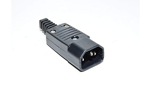 IEC 60320-2-2 type E (C14) male power inlet connector, WD-SS WD-10 ...