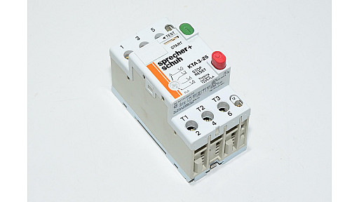 Sprecher + Schuh KTA3-25-1.6A 1-1,6A motor circuit controller + KTA3-25 ...