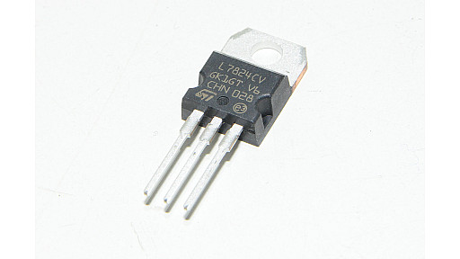24V 1,5A 36W output 27-40VDC input STMicroelectronics L7824CV-DG linear positive voltage ...