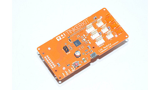 TinkerKit! T00006X T01006X-05 LCD module with USB and Atmel ATmega 32U4 ...