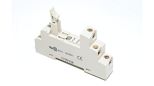 Omron P2RF-05-E relay socket DIN rail rail mount for G2R / G3R relays ...