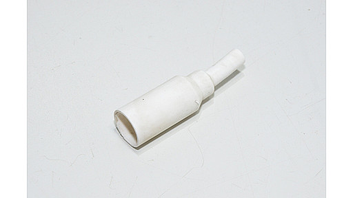 Silicone protective boot, white, for insulating high voltages at the ...
