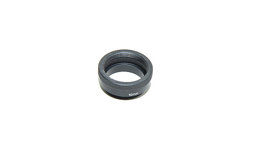 10mm lens tube extension black metal C-mount and CS-mount