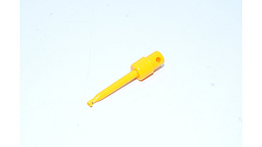 57mm yellow spring loaded test clip *new*