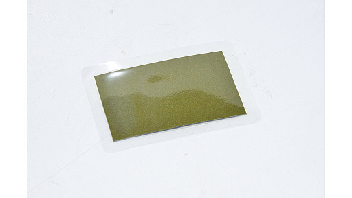 80x50mm yellow magnetic field viewing film *new*