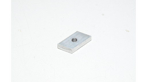 M6 aluminium rhombus nut for T-slot 25x15x6mm