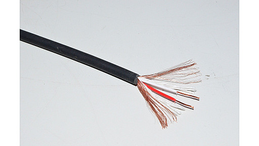 2x0,22mm² + noise shield Cu black balanced microphone cable Thomann ...