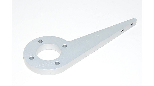 Aluminium flipping arm for rotary actuator, overall lenght 175mm, 2x M5 ...