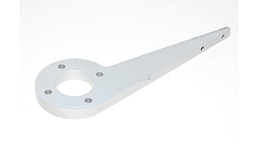 Aluminium flipping arm for rotary actuator, overall lenght 200mm, 2x M5 ...