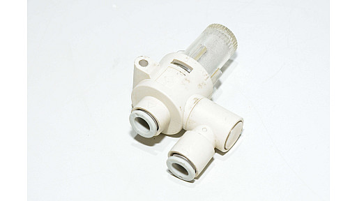 SMC ZFB200-08 swivel elbow air suction filter with white one touch ...