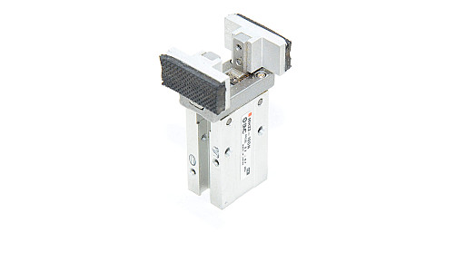 SMC MHZ2-10DN standard type double acting 2-finger linear air gripper with narrow grip ...