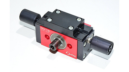 Afag RMZ 16 11001699 180° rotary module with a hub, 2x intermediate ...