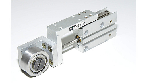 SMC MXH10-30 Compact Slide table with linear guide with attached roller