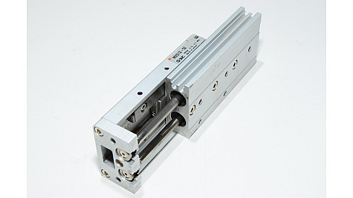 SMC MXS12-50 Compact Dual Rod Air Slide table with cross roller guide