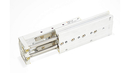 SMC MXS16-75 Compact Dual Rod Air Slide table with cross roller guide