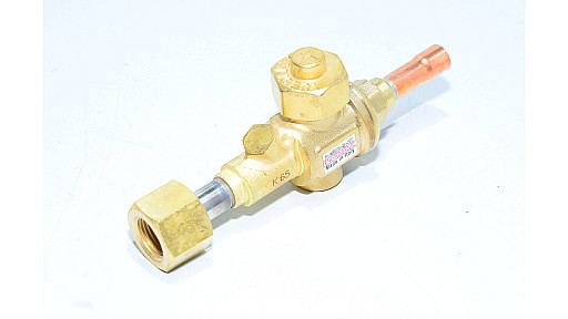 Refrigera BV21A038G2K00 2-way ball valve for, R744 (CO2), 3/8", K65, G3 ...