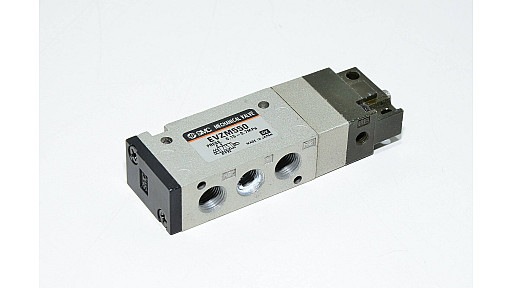 SMC EVZM550-F01-00 5/2 manual valve module with G1/8" ports and external pilot operation