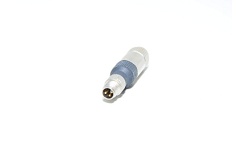 M8 straight unshielded 3-pin sensor connector, male, plastic/metal ...