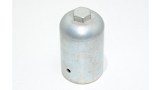 Gas bottle protective steel cap, max 150kg, W80x1/11"