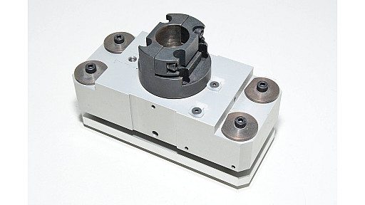 Spring loaded guided assembly for 20-21mm machine shaft, model 1