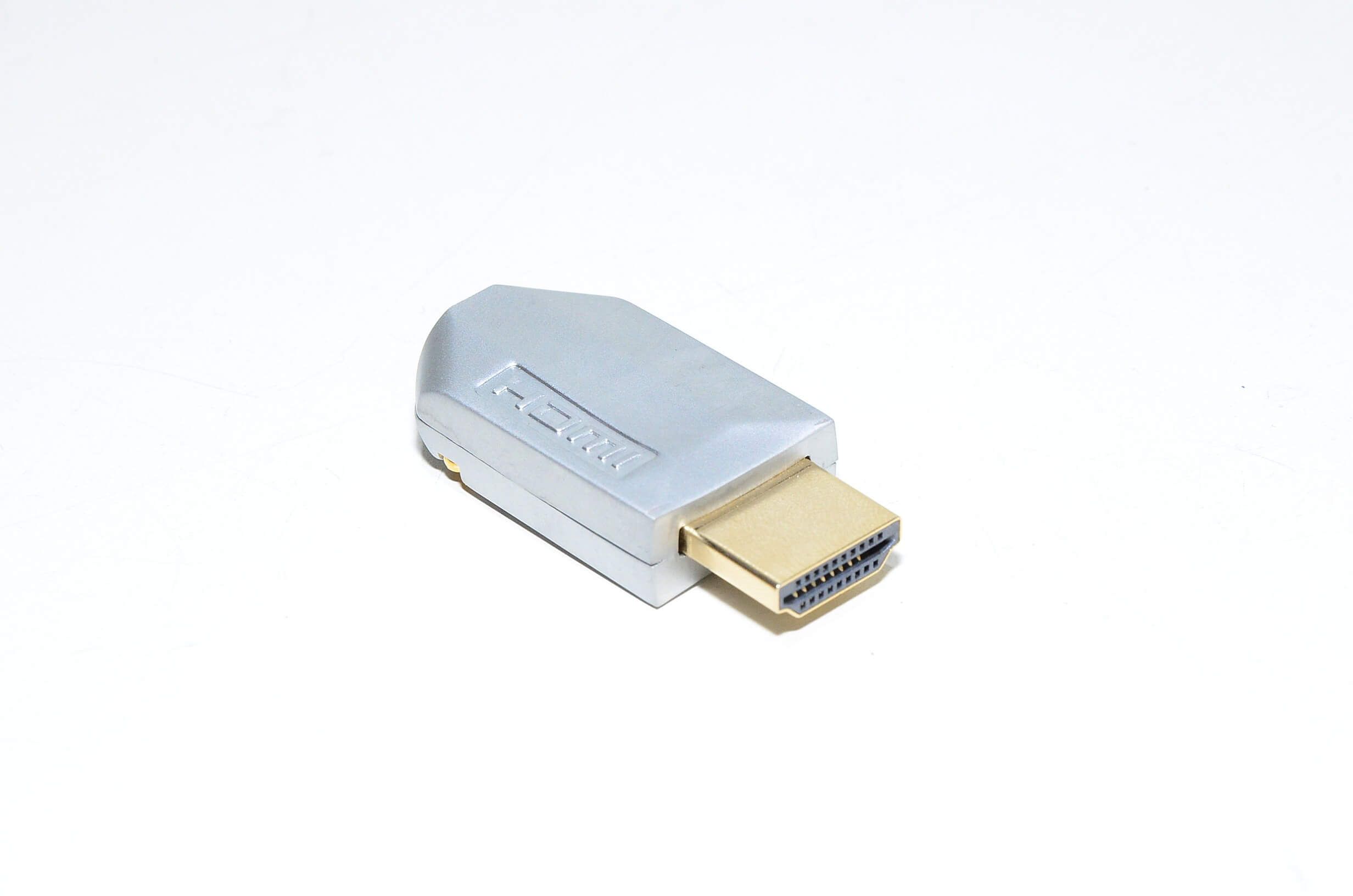 HDMI A male connector with metal chassi for 9mm cable, model 2 *new*