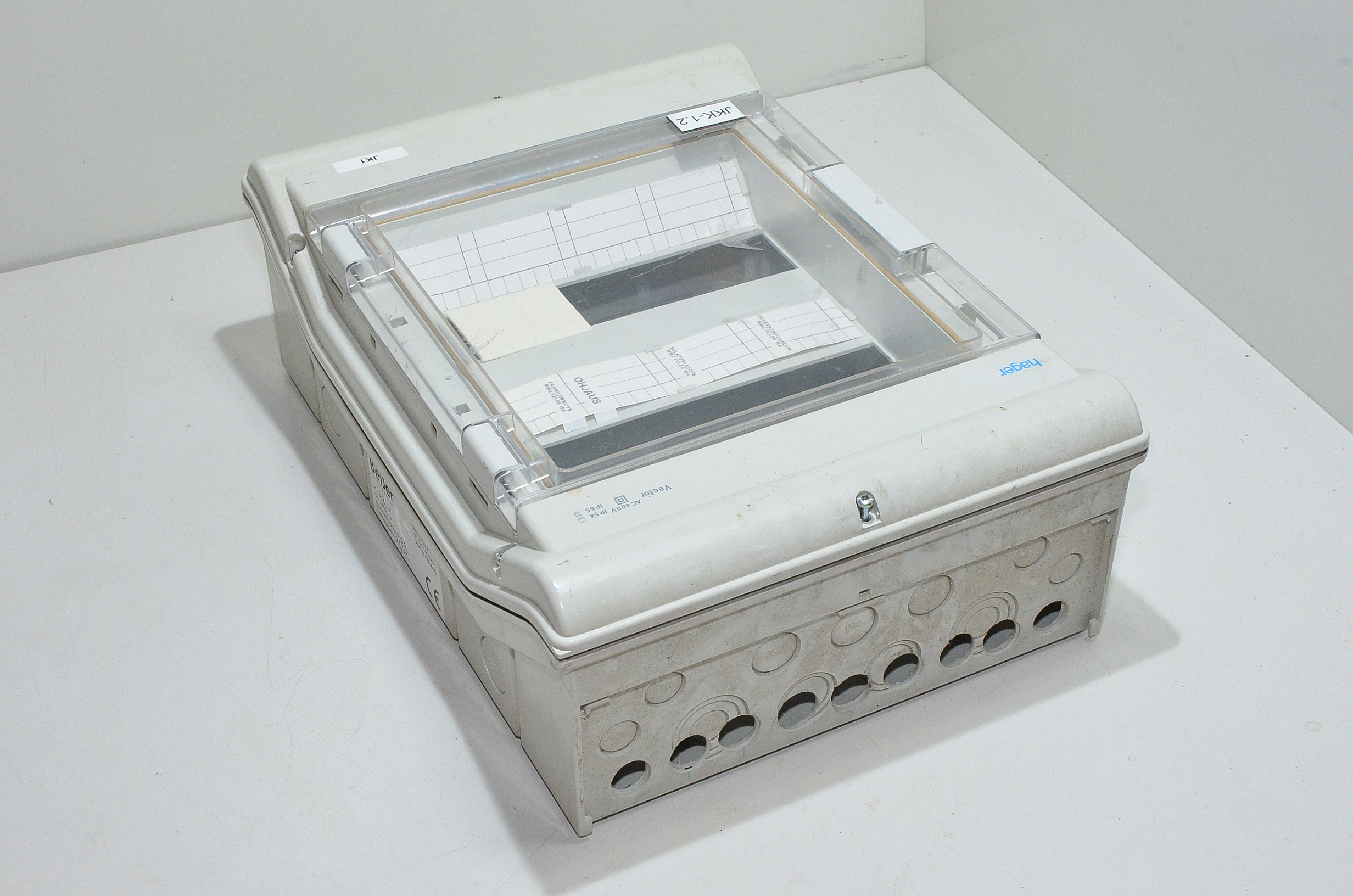 Hager Vector VE212H modular electrical enclosure, 24x module places ...