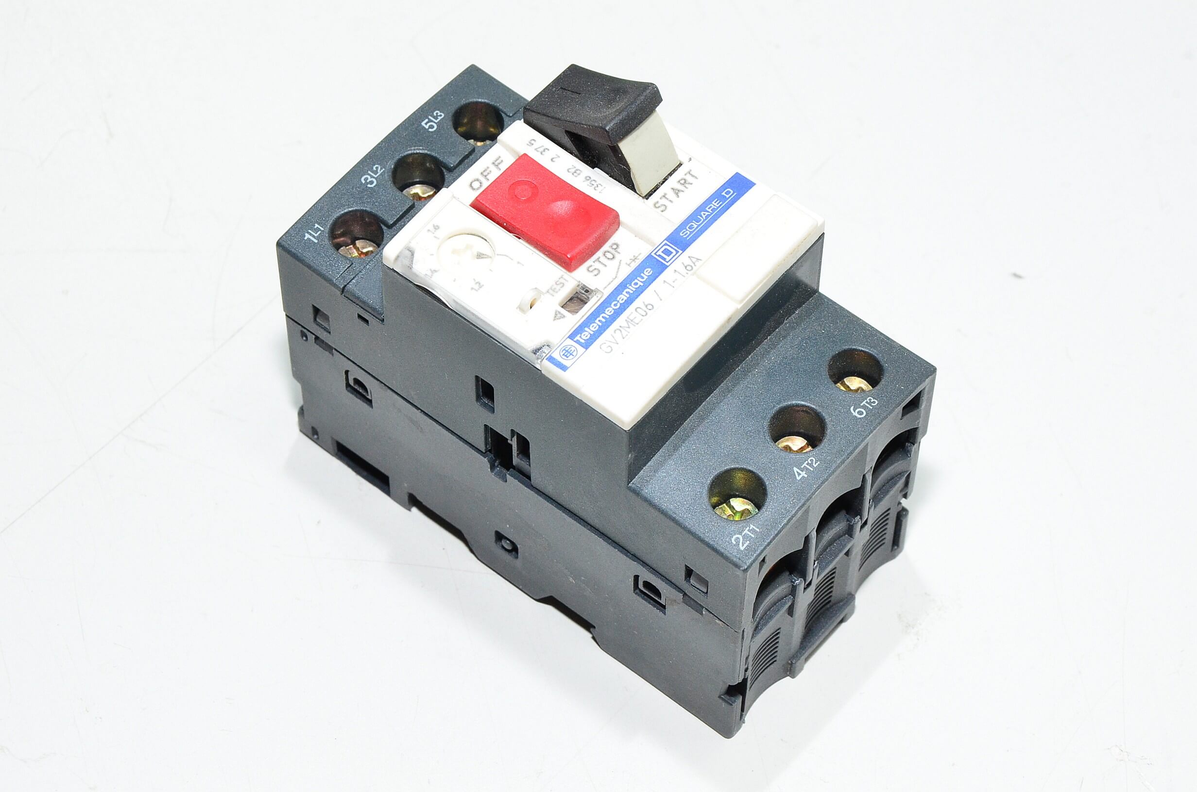 Telemecanique GV2ME06 1-1,6A thermal-magnetic motor circuit breaker *new*