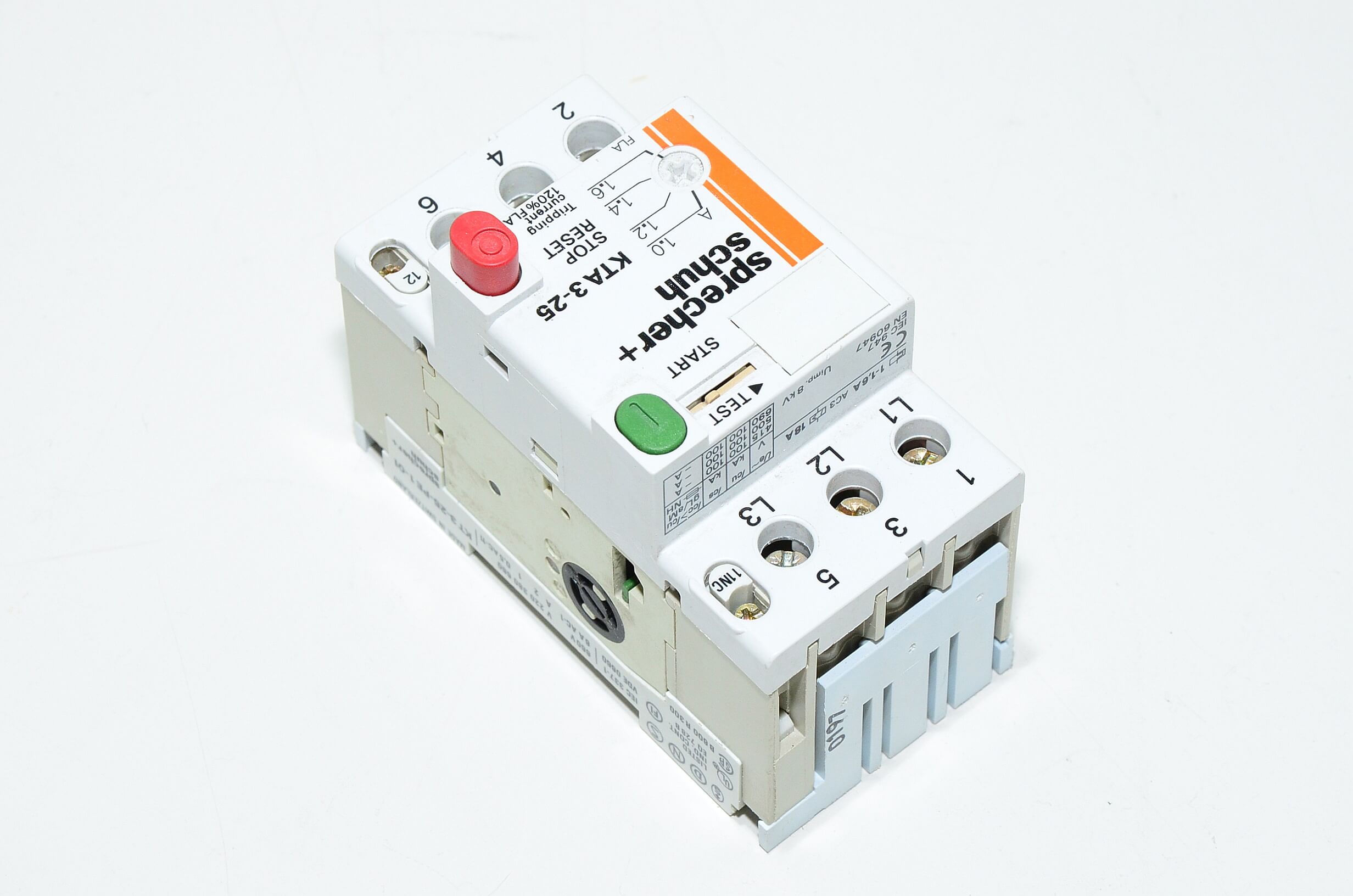 Sprecher + Schuh KTA3-25-1.6A 1-1,6A motor circuit controller + KTA3-25 ...