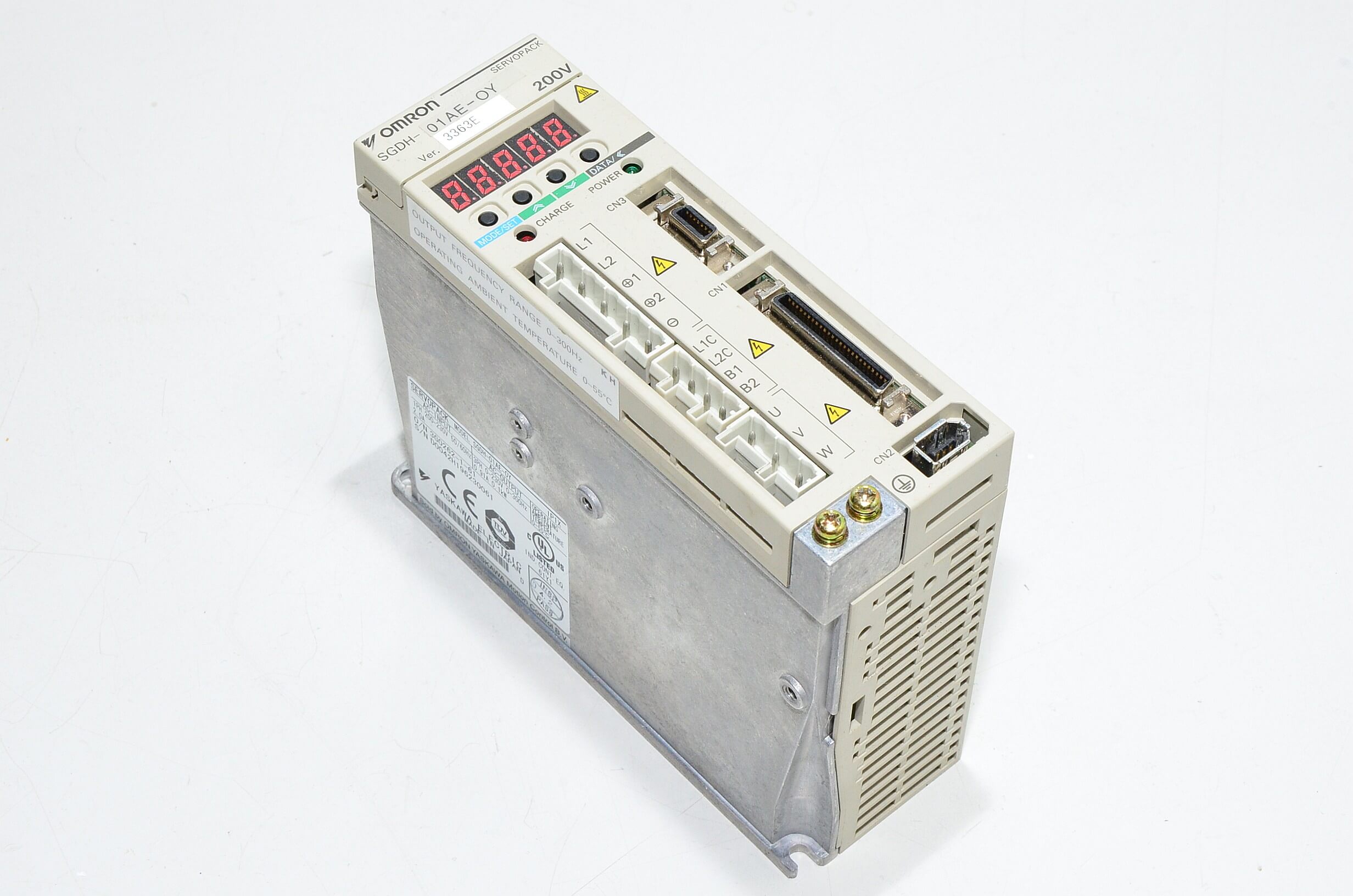 Omron Sigma SGDH-01AE-OY AC servo motor driver with positioning, input ...