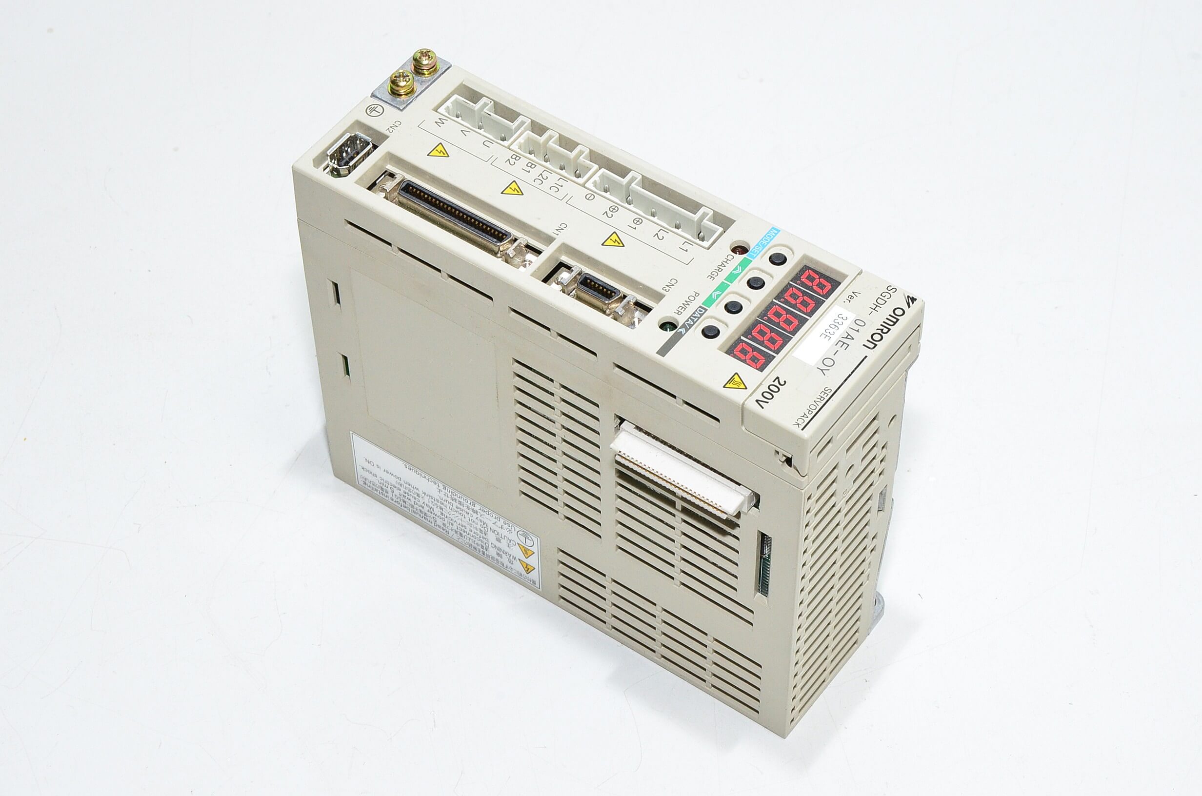 Omron Sigma SGDH-01AE-OY AC servo motor driver with positioning, input ...