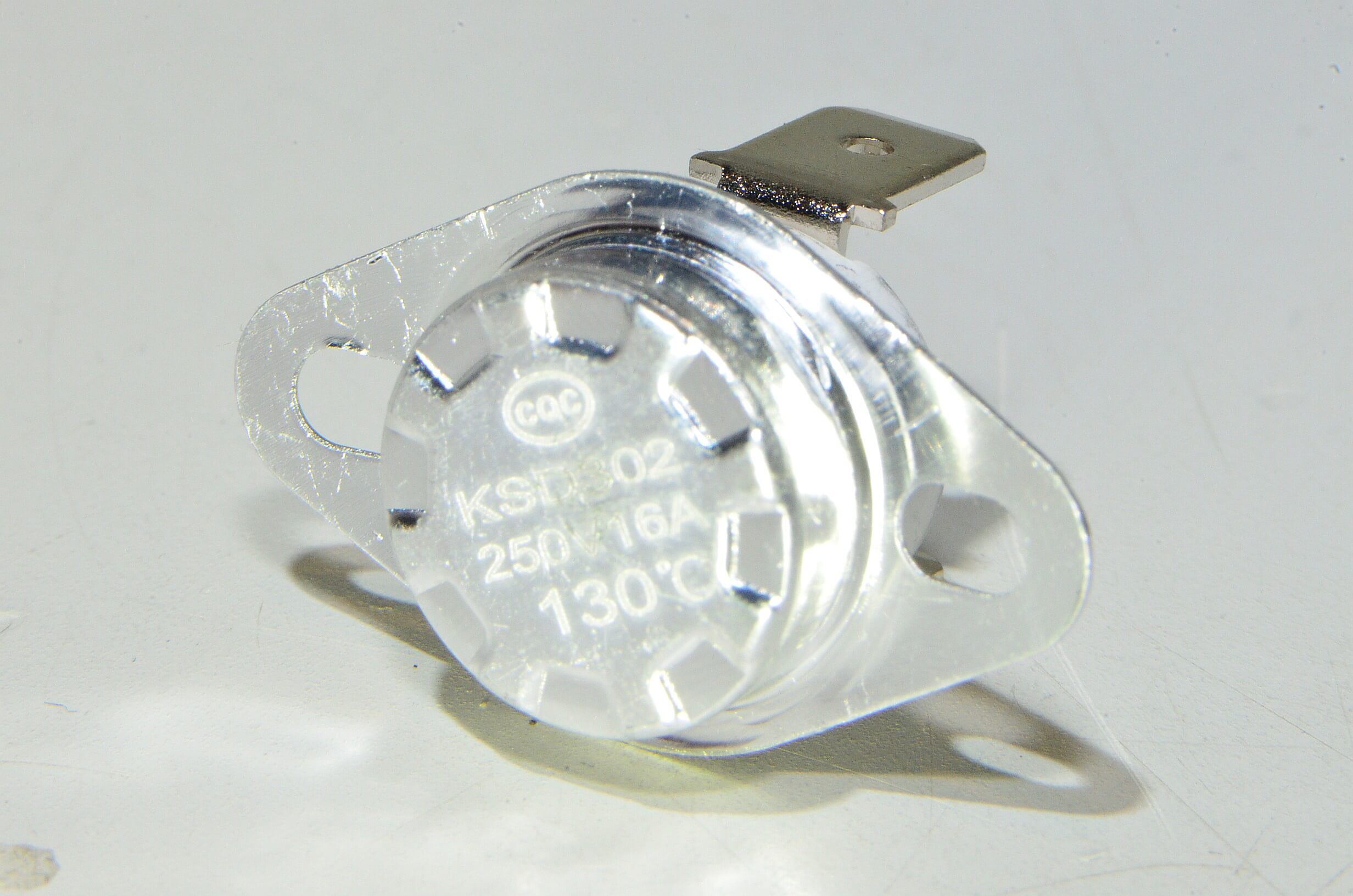 130°C KSD302 250V 16A NC ceramic bi-metallic mechanical thermostat *new*