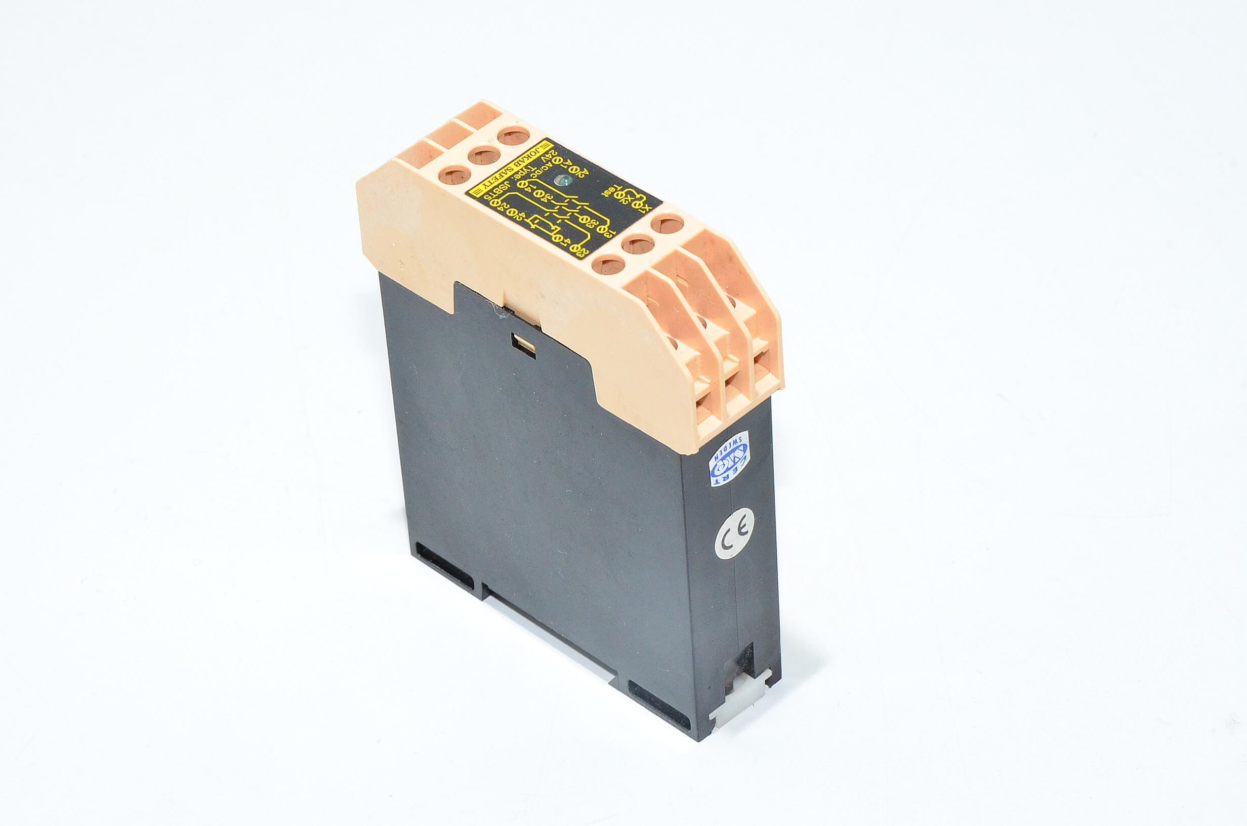 Jokab Safety safety relay JSBT5 24VDC 240V 6A 3x NO 1X NC