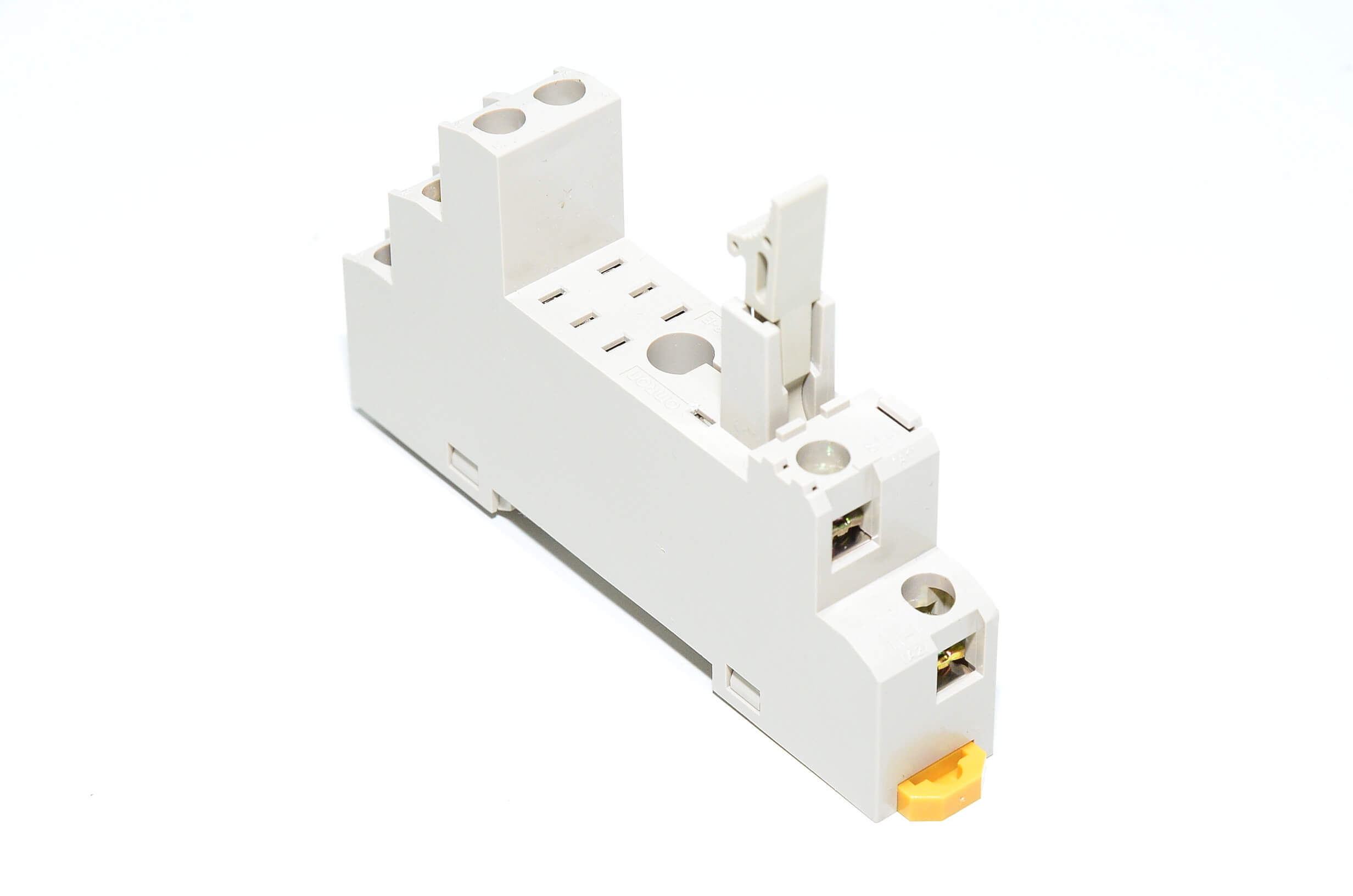 Omron P2RF-08-E relay socket DIN rail rail mount for G2R / G3R relays ...