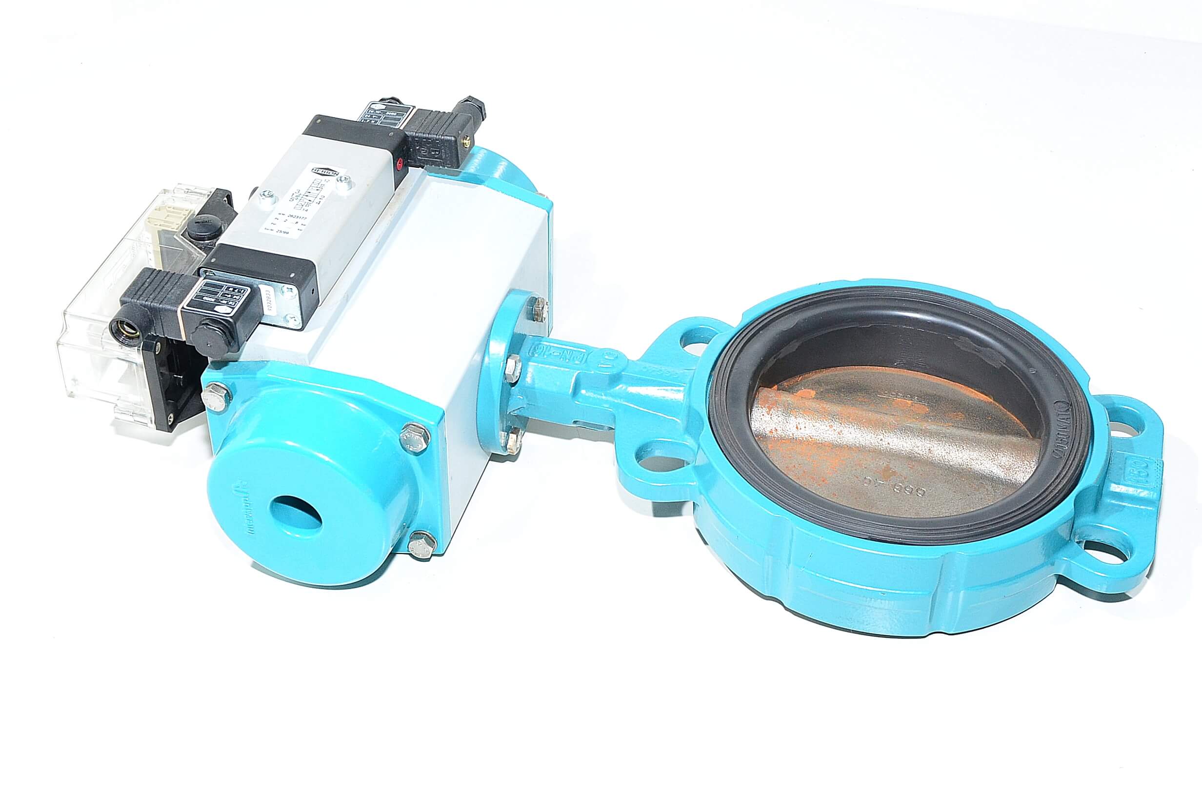 InterApp DN150 DN10150-23.2AR.4A.2A0.V butterfly valve for 150mm tube ...