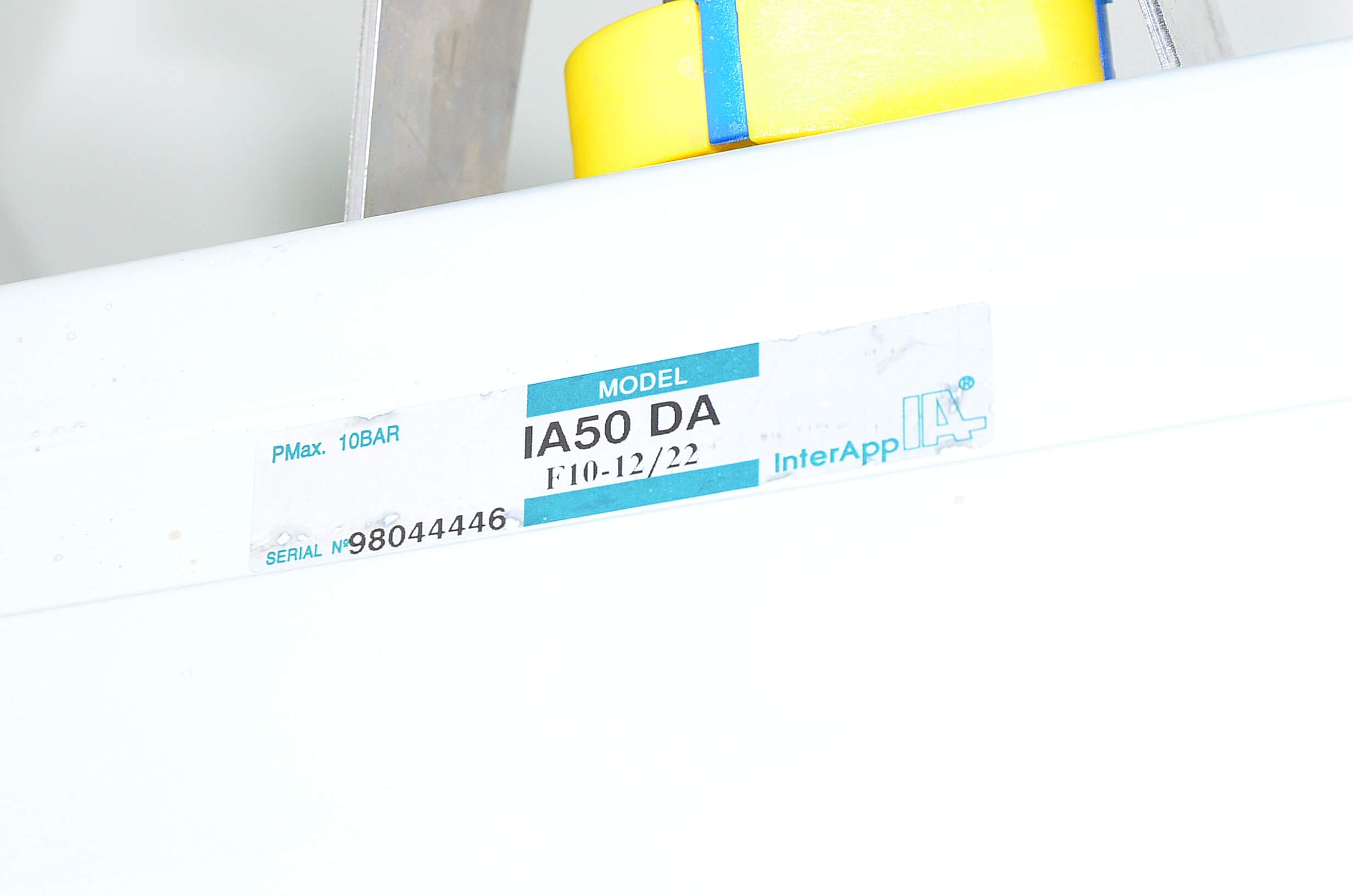 InterApp DN350 D10350-03.1AR.4A.2A0.V butterfly valve for 350mm tube ...