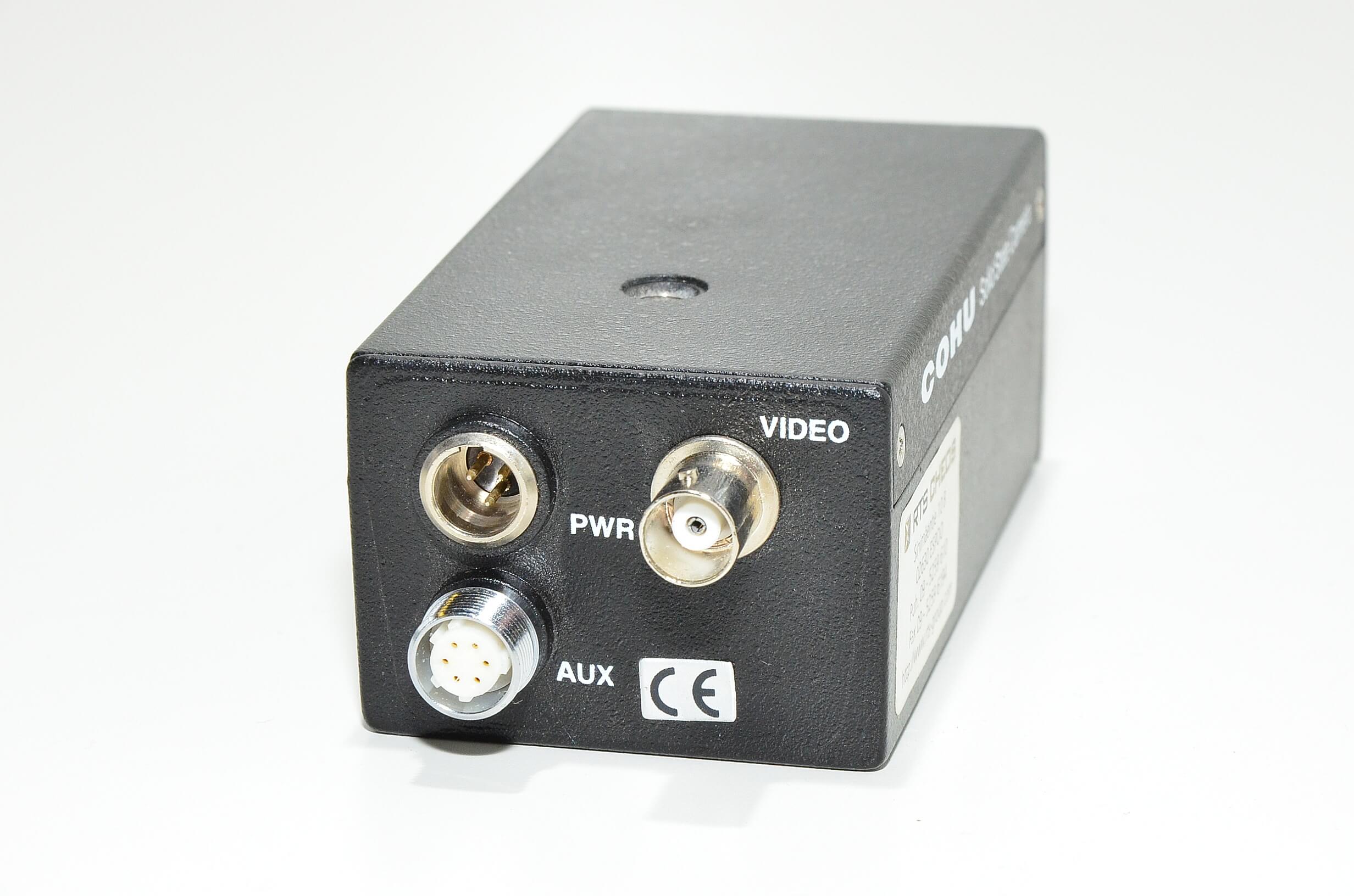 Cohu 2652-2005/0000 extra rigit solid state monochrome 1/2" CCTV camera ...