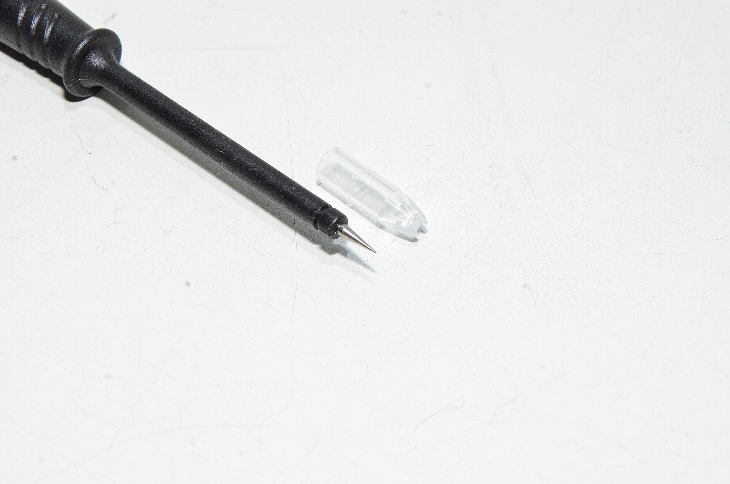 Hirschmann PRUEF 2 973 368-100 black compact test probe with 4mm banan ...