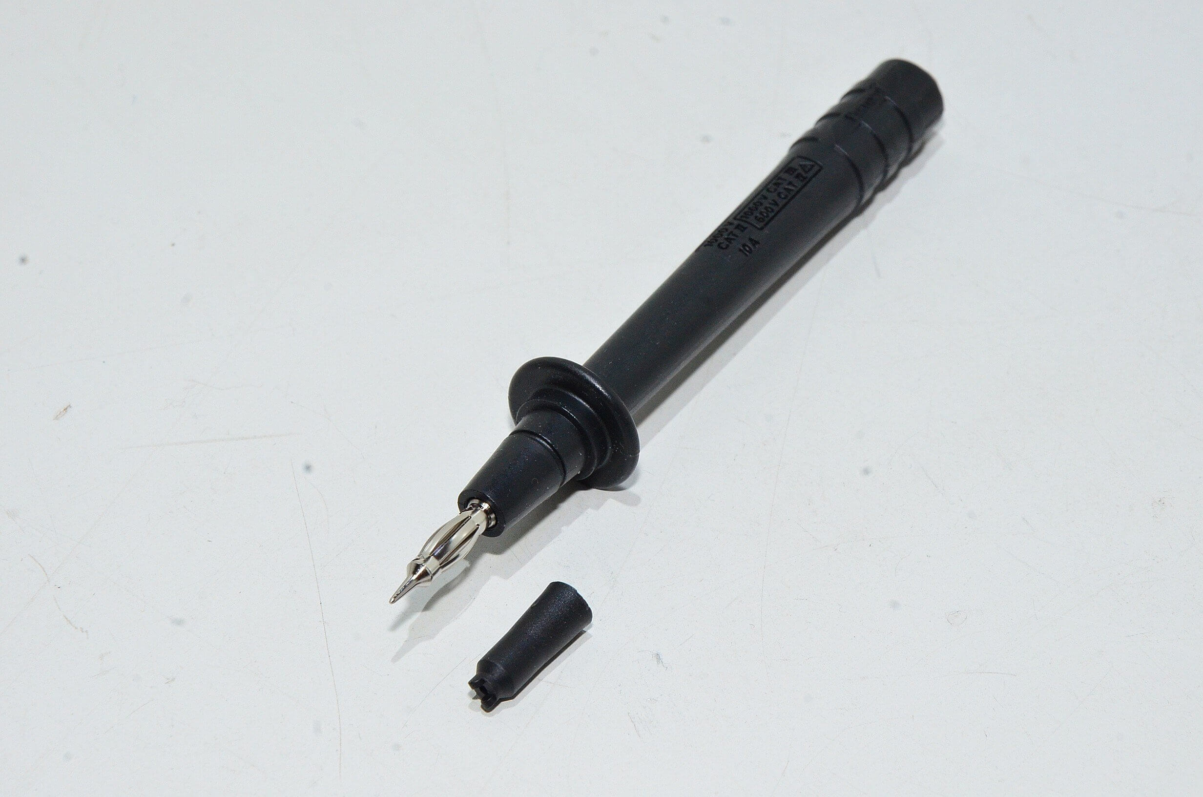 Pomona Electronics 5906A black modular test probe with 4mm safety banan ...