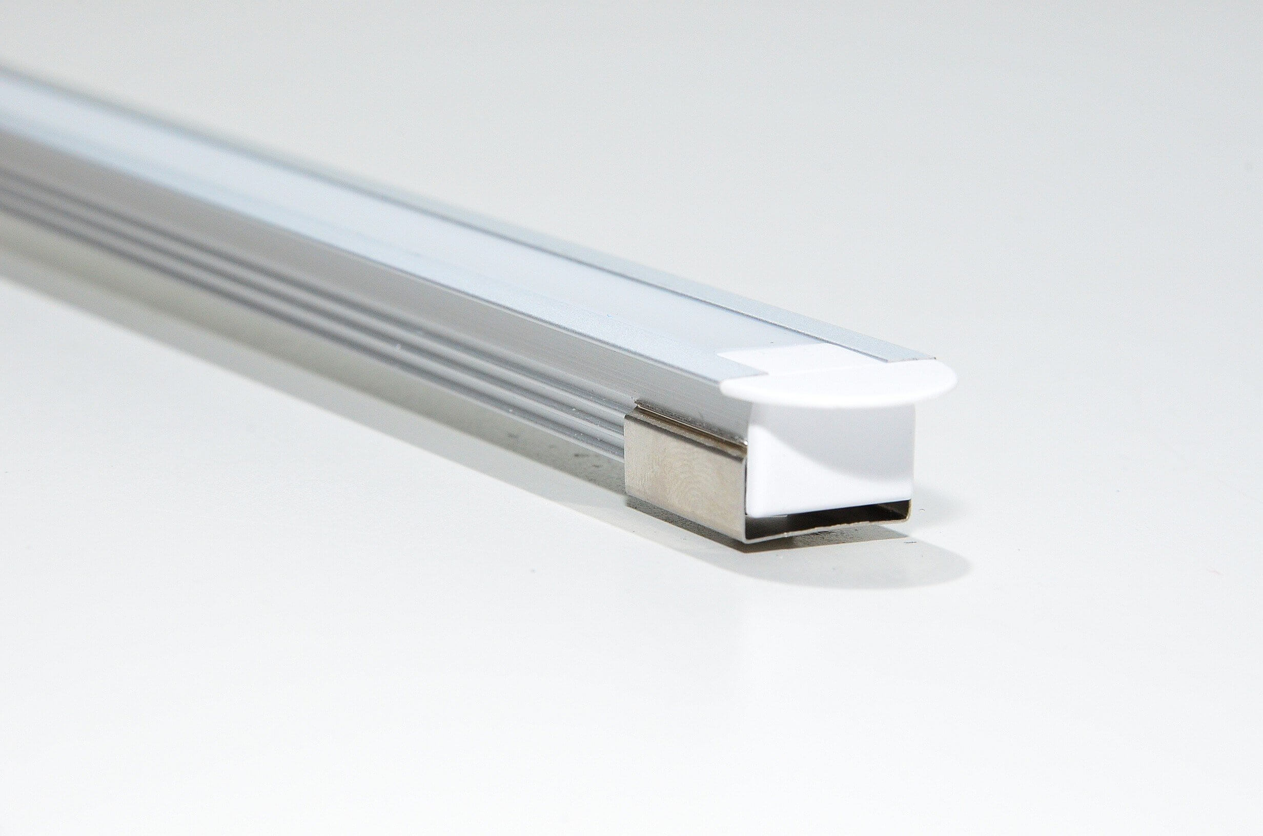 SS2122 aluminum LED strip installation profile, flush mount, 2500mm *new*