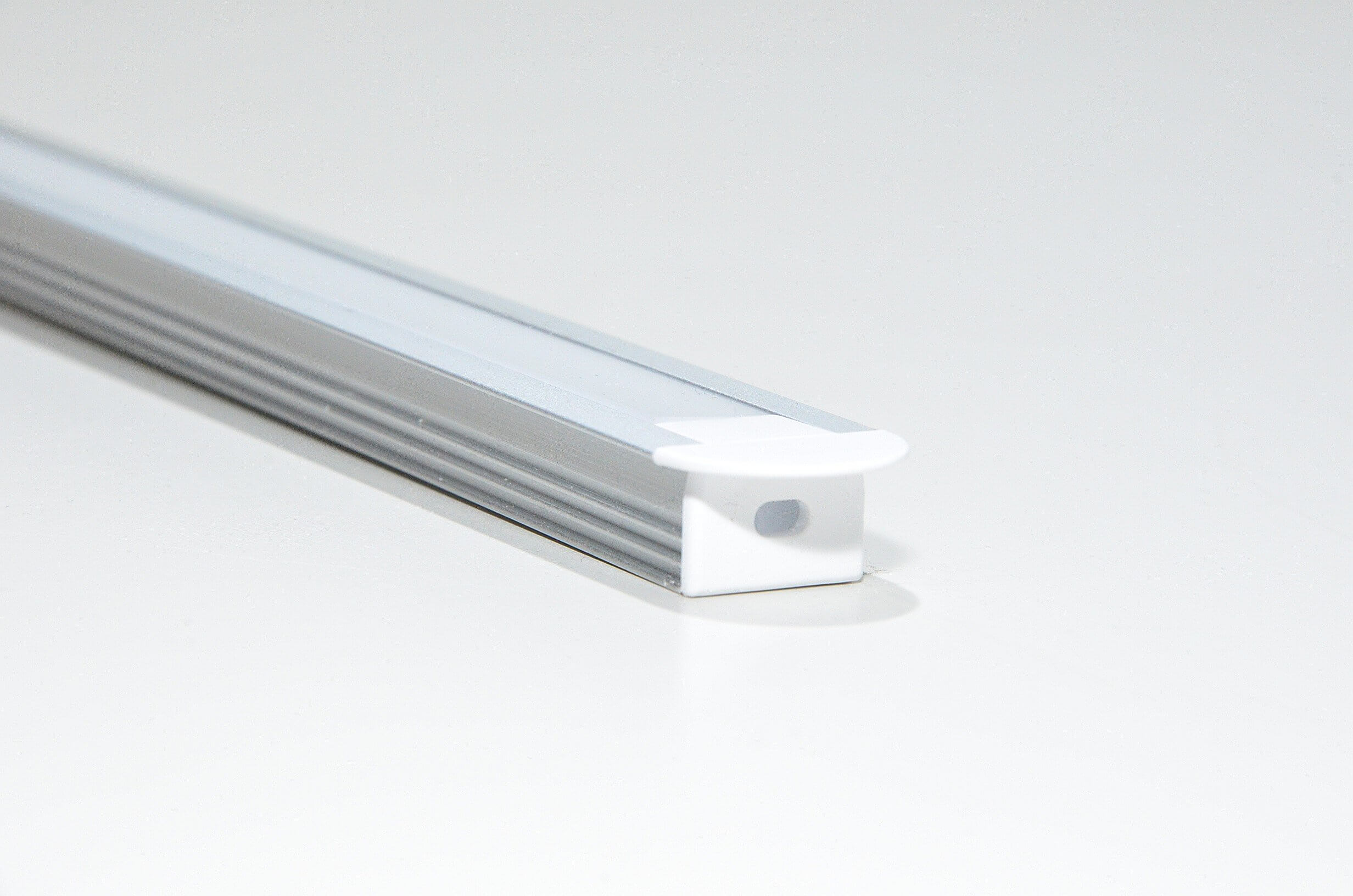 SS2122 aluminum LED strip installation profile, flush mount, 2500mm *new*