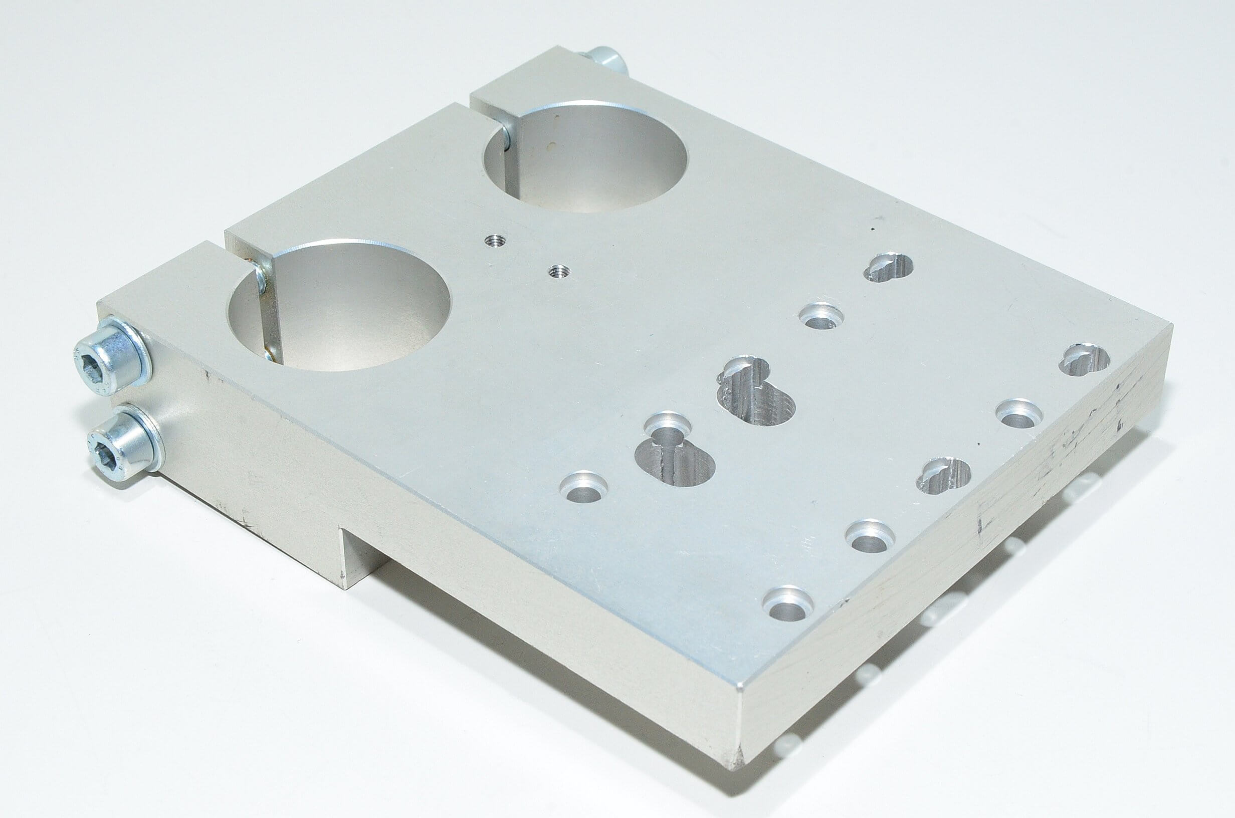 Afag 11005010 MT 45x2B single mounting plate for 45mm tube, model 1