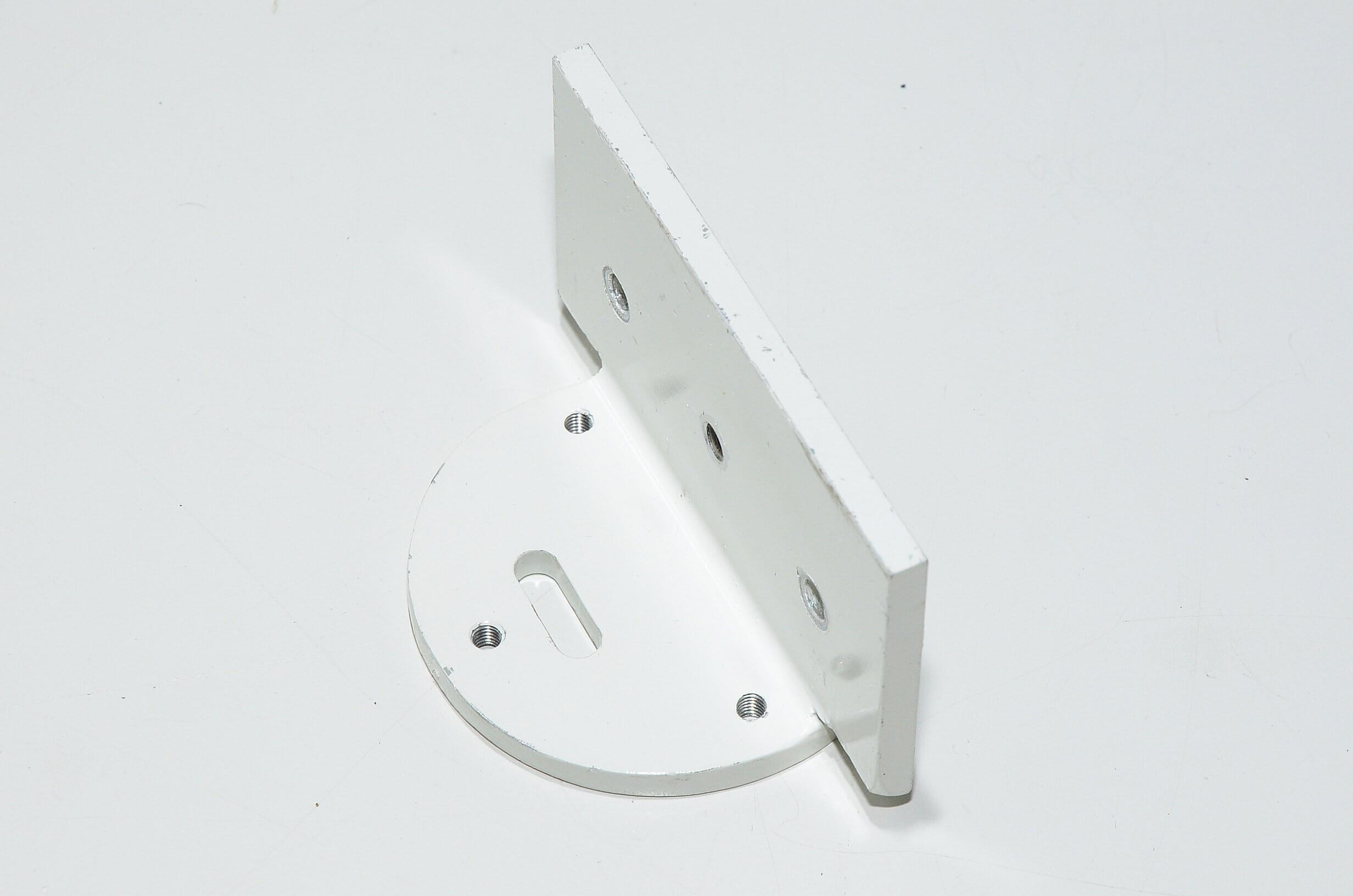 Aluminium angled signalling tower mounting bracket 150x150x210x5mm with ...