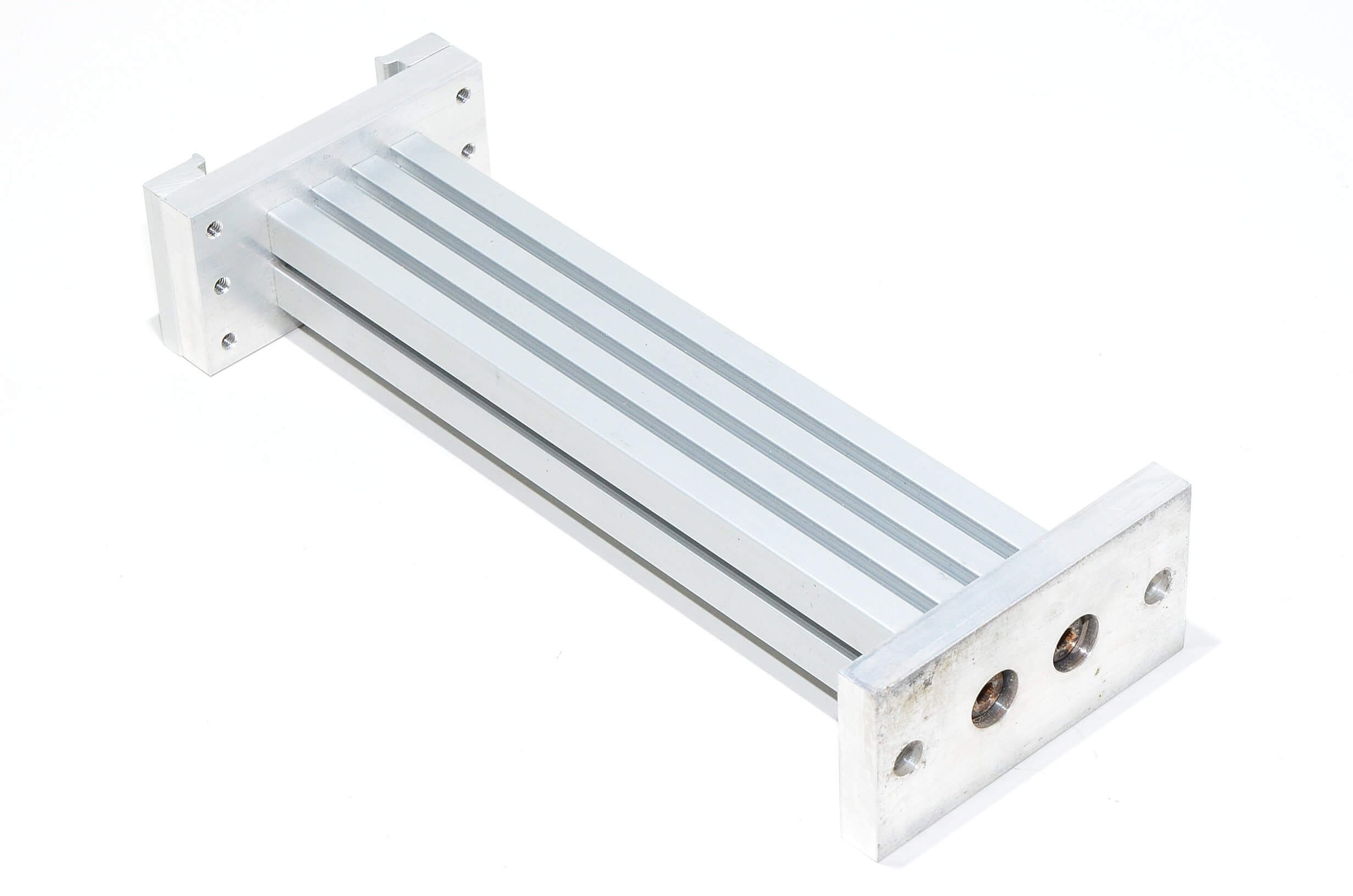 Aluminium mounting bracket 50x95x20mm for SMC MY1M25 series ...