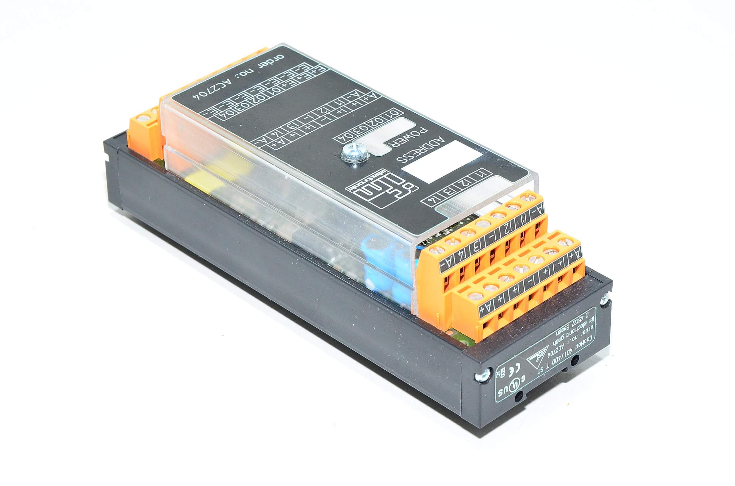 IFM AC2704 AS-i CabinetModule 4DI 4DO T ST jossa 4x PNP ulostuloa ja 4x ...