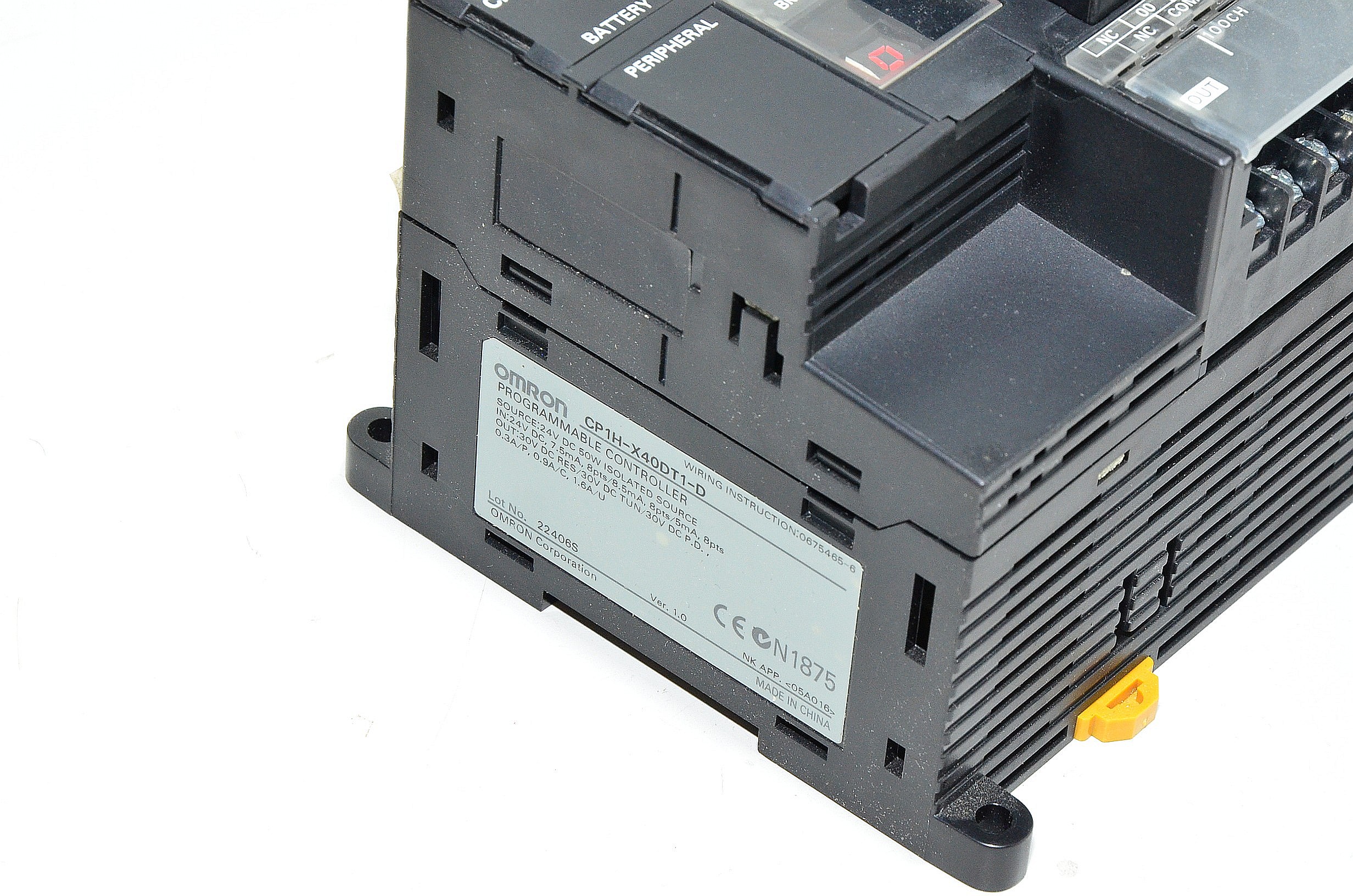 Omron CP1H-X40DT-D programmable controller *new*