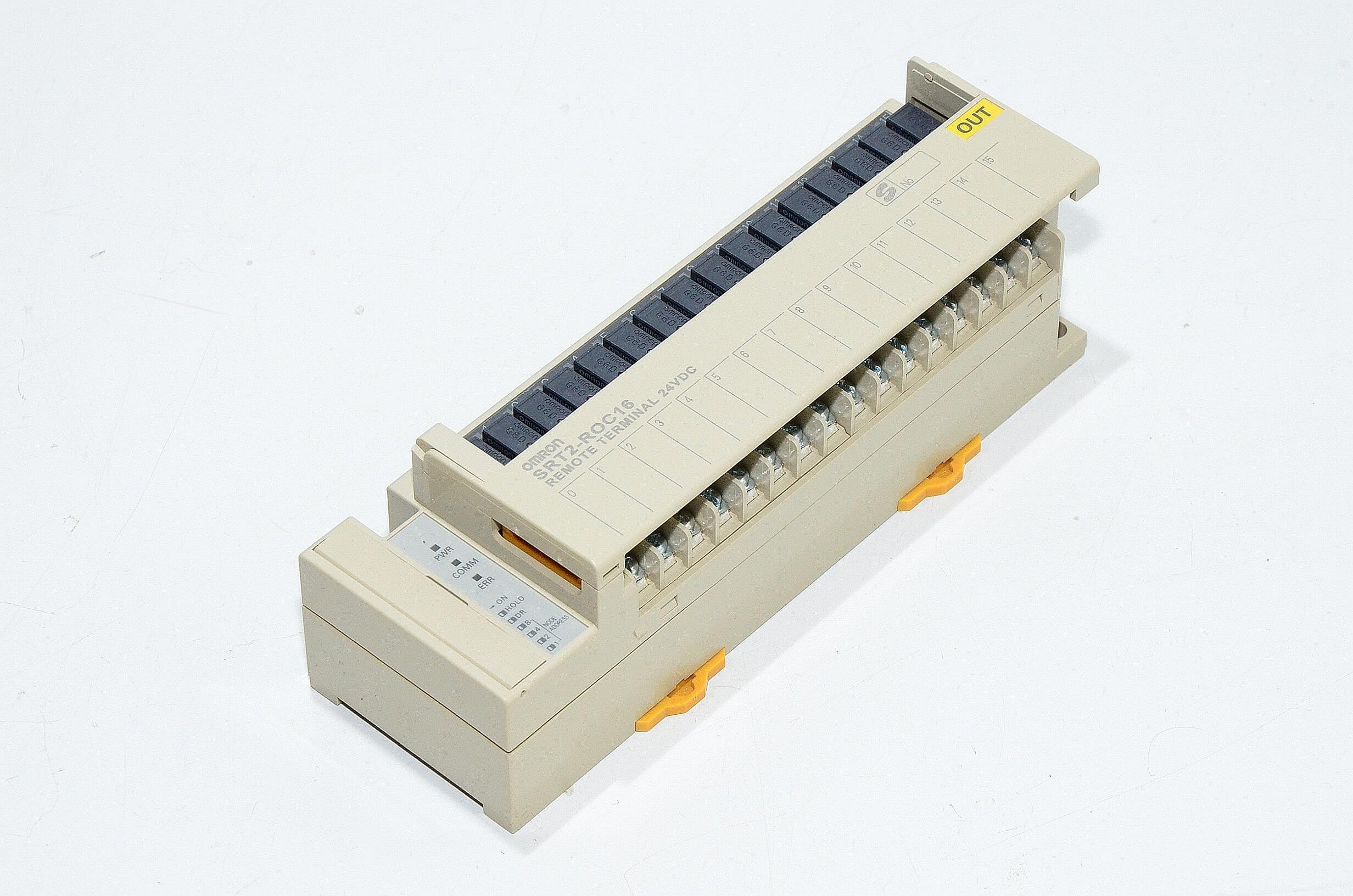 Omron SRT2-ROC16 output remote terminal 24VDC 16 points