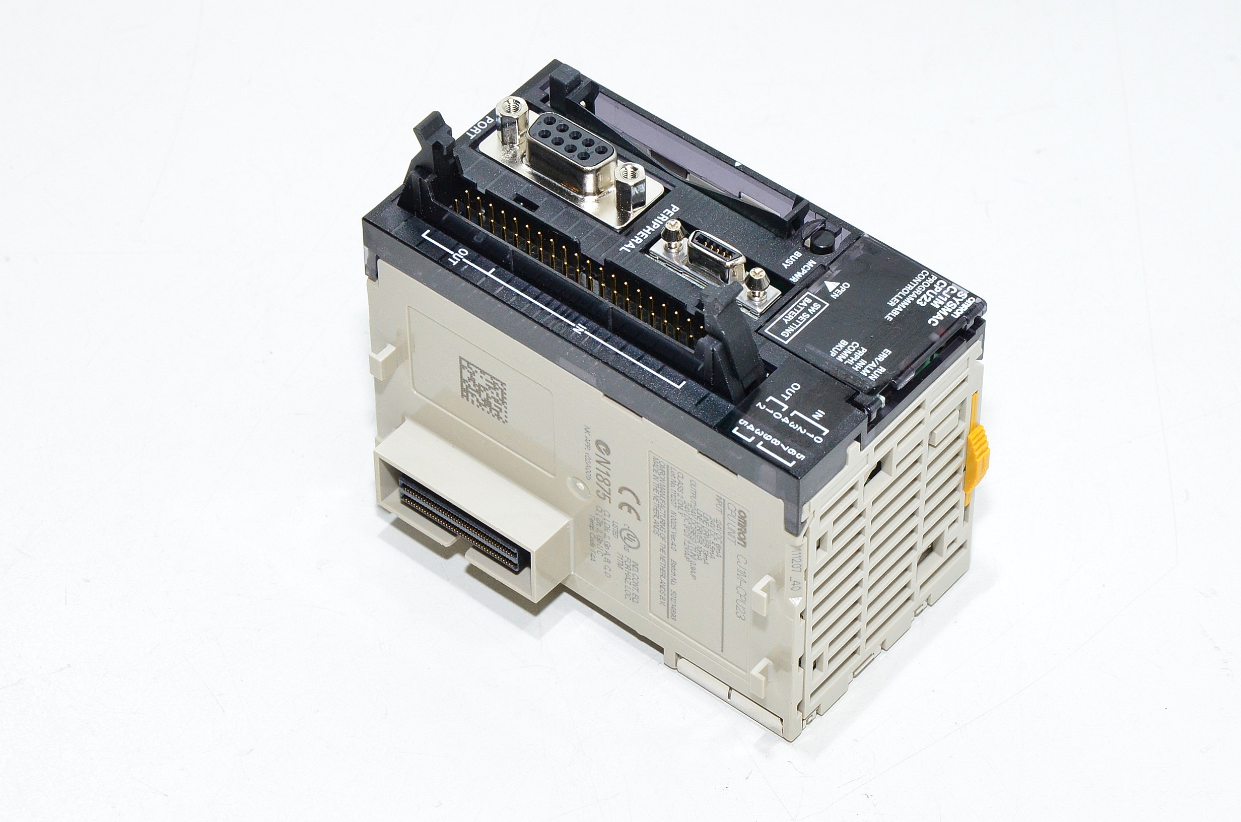 Omron Sysmac CJ1M-CPU23 CPU unit, 10x inputs, 6x outputs, 2x counters ...